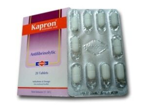 كابرون دواعي الاستعمال، الموانع، الجرعات والسعر Kapron | علاجك