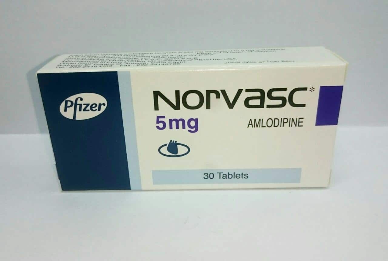 نورفاسك دواعي الاستعمال، الموانع، الجرعات والسعر Norvasc | علاجك