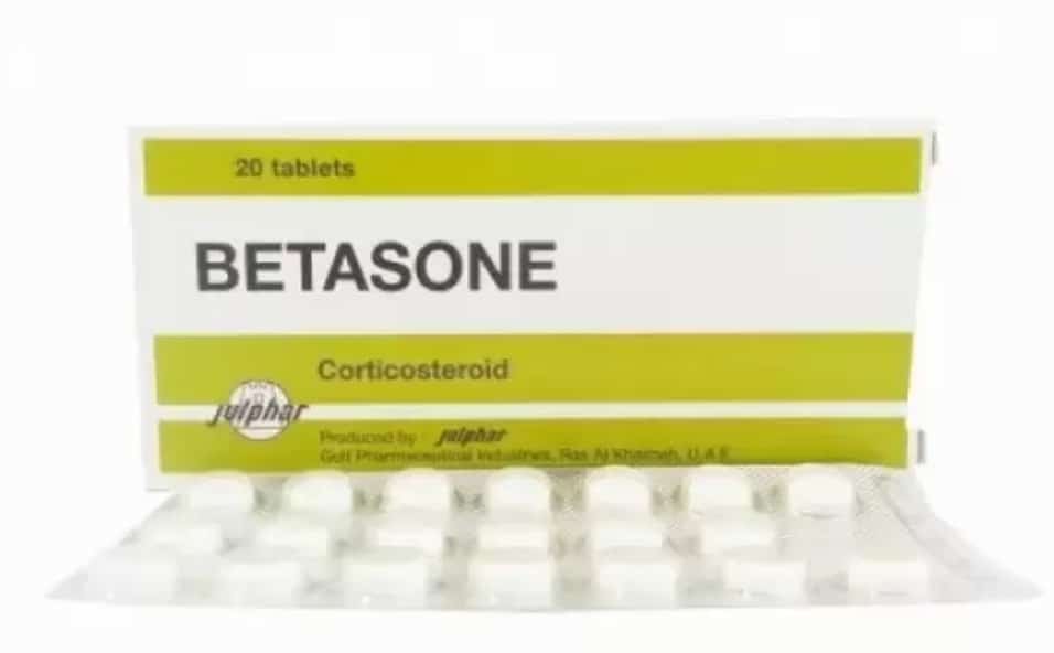 حبوب بيتازون Betasone Tab لعلاج الحساسية، و زيادة الوزن | علاجك